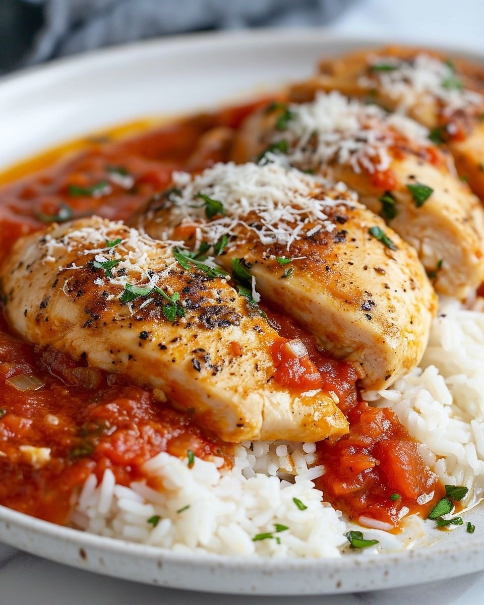 Italian Slow Cooker Chicken and Rice Recipe - CYSSERO