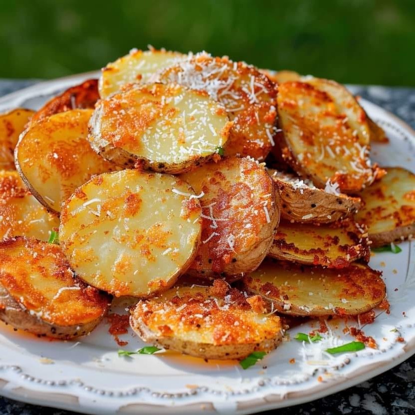 Parmesan Crispy Potatoes - CYSSERO