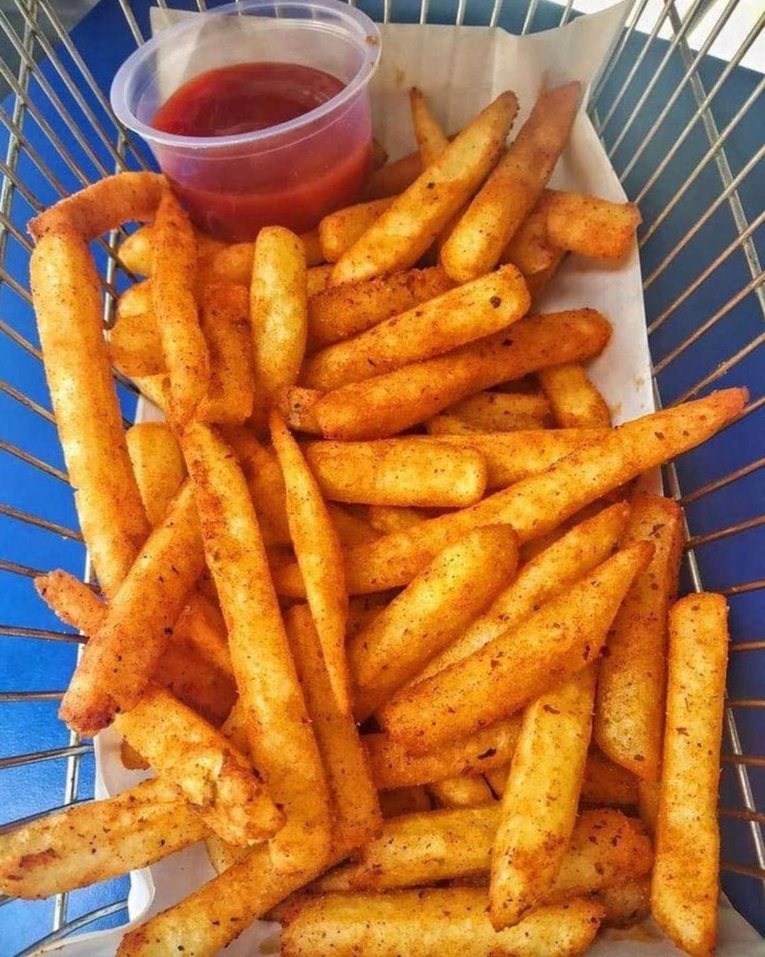 Spicy Fries with a Touch of Ketchup - CYSSERO