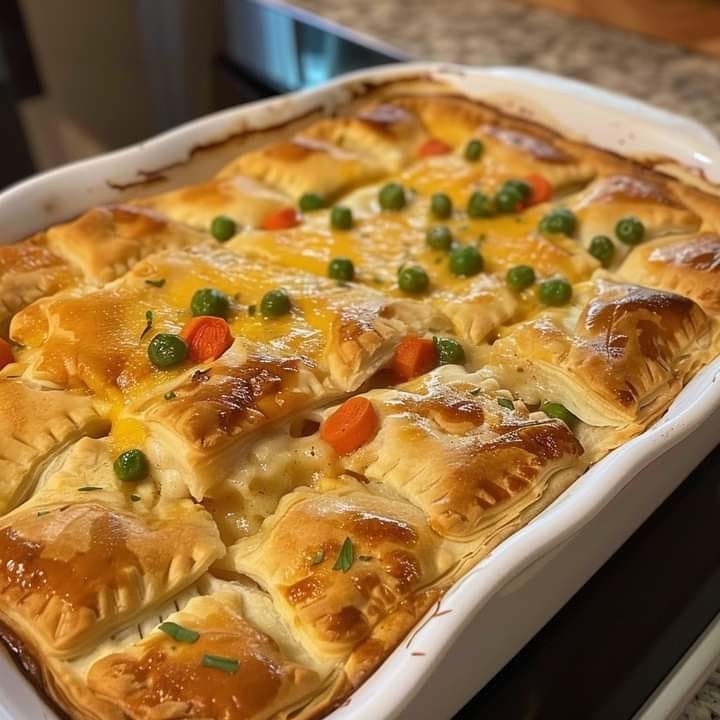 Classic Chicken Pot Pie Bake - CYSSERO