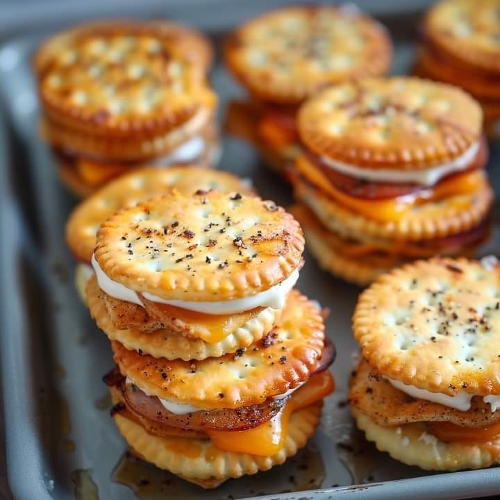 Ritz Cracker Party Sandwiches: A Delicious and Easy Appetizer - CYSSERO
