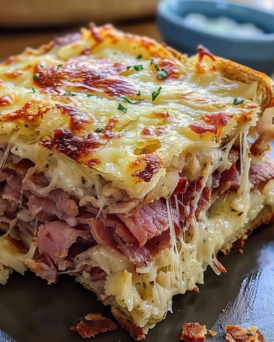 In"Gourmet Croque Monsieur with Rich Béchamel Sauce" - CYSSERO