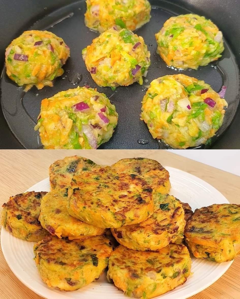 Mixed Vegetable Patties Recipe - CYSSERO