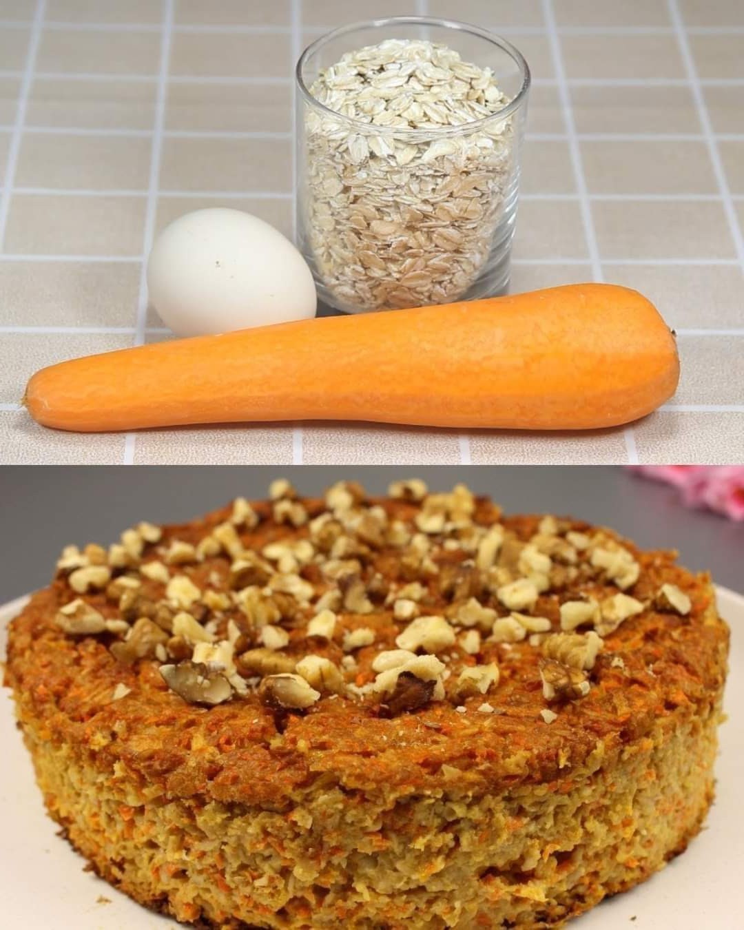 Healthy Carrot and Oat Cake Recipe - CYSSERO