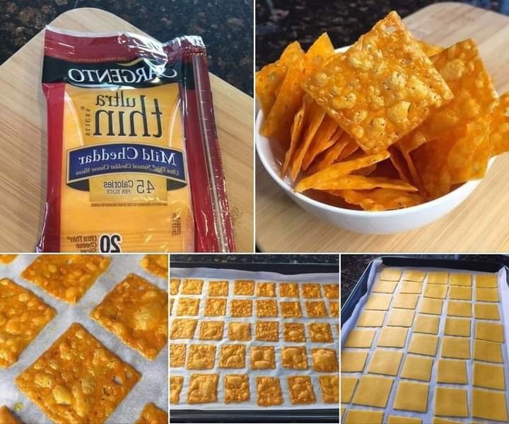 Homemade Cheese Crisps Recipe - CYSSERO