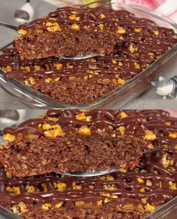 Chocolate Nut Bars with Chocolate Drizzle - CYSSERO