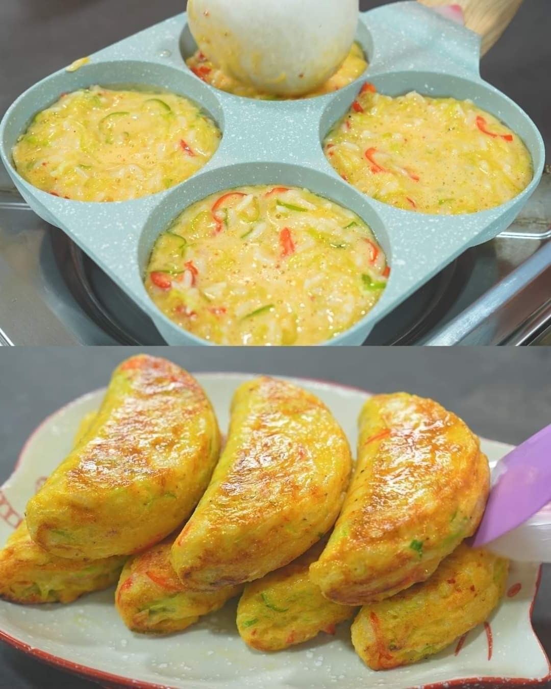 Vegetable Egg Fritters Recipe - CYSSERO
