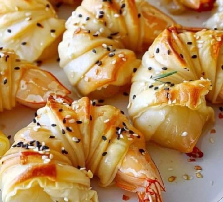 Phyllo-Wrapped Shrimp - CYSSERO