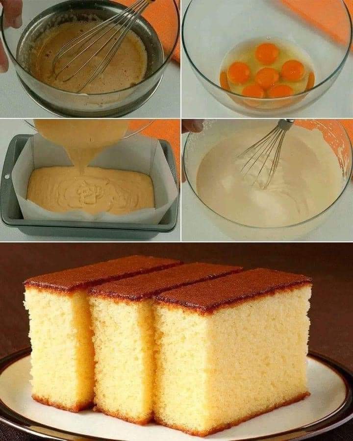 Fluffy Sponge Cake - CYSSERO