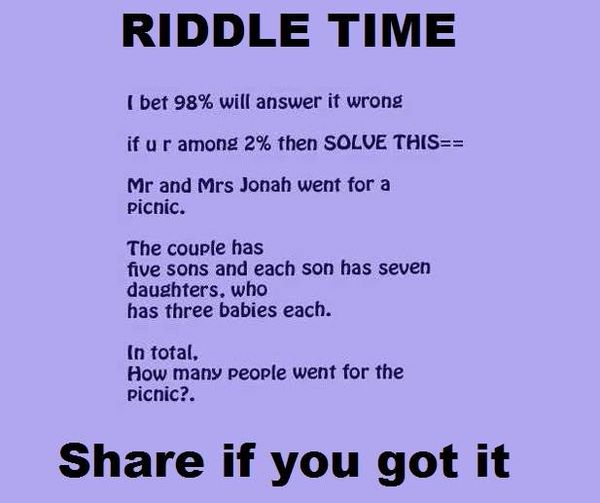 The Picnic Riddle: A Lesson in Critical Thinking - CYSSERO
