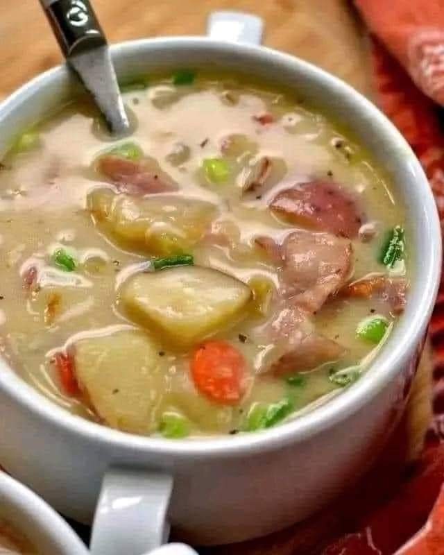 Creamy Potato and Ham Chowder - CYSSERO