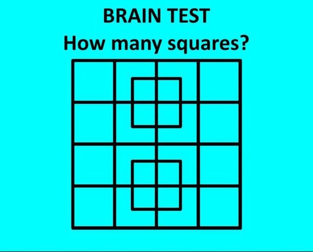 Counting the Squares: A Visual Brain Teaser - CYSSERO