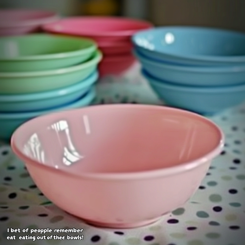 Nostalgia Served in a Bowl: Remembering the Iconic Melamine Dishes ...
