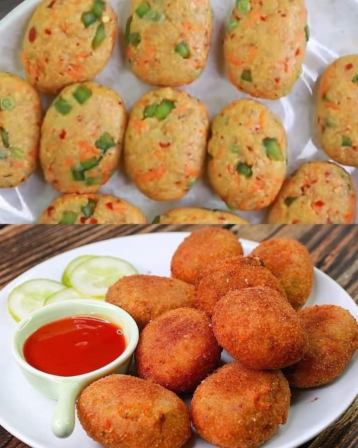 Crispy Vegetable Cutlets Recipe - CYSSERO