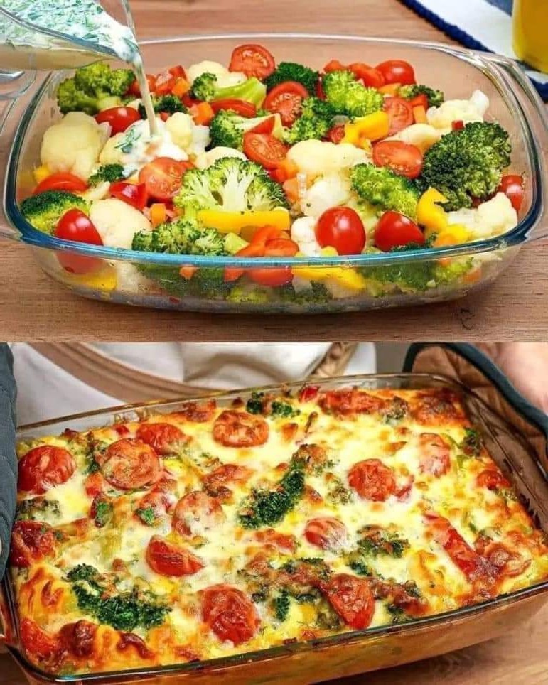 Cheesy Vegetable Casserole - CYSSERO