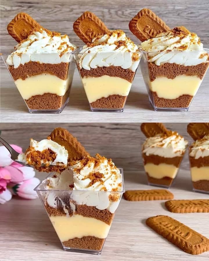 Biscoff Dessert Cups Recipe - CYSSERO