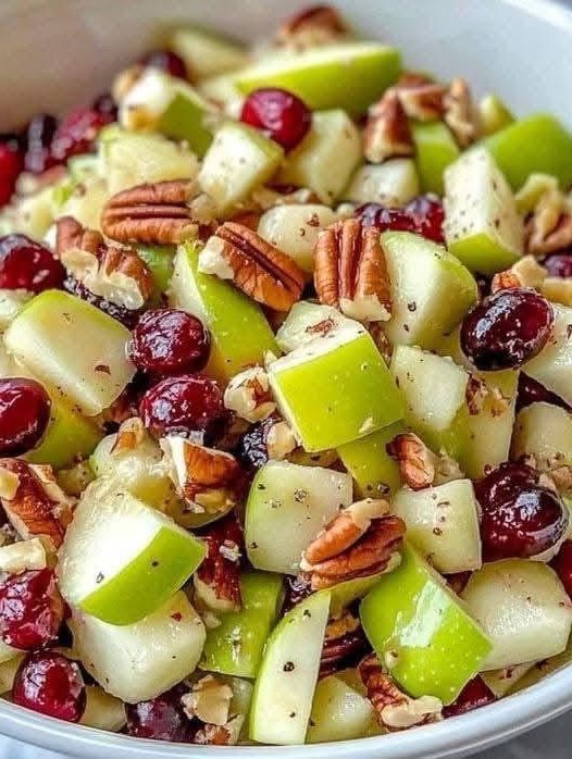 Apple Cranberry Pecan Salad Cyssero