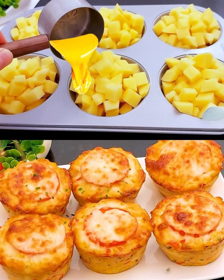 Cheesy Potato Muffins: A Savory Delight for All Occasions - CYSSERO