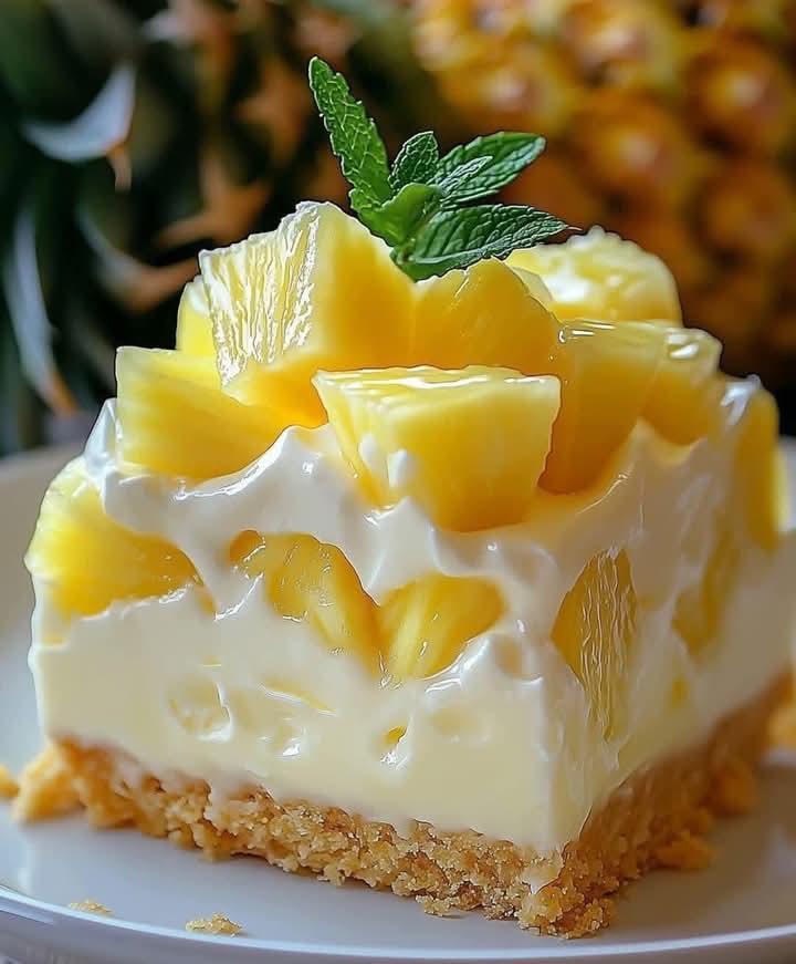 Pineapple Delight Dessert Recipe - CYSSERO