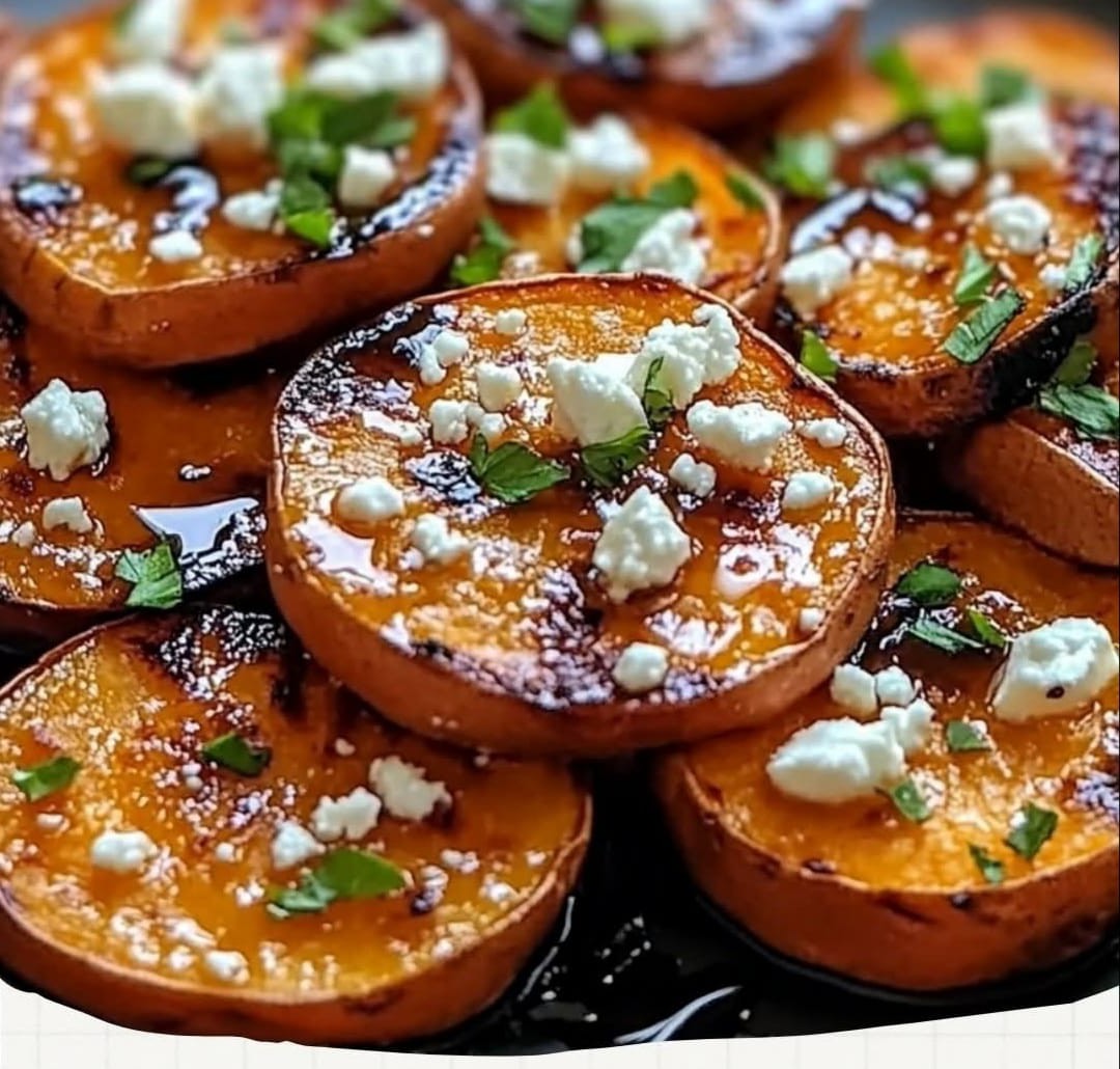 Roasted Sweet Potatoes with Feta and Honey: A Sweet and Savory Delight ...