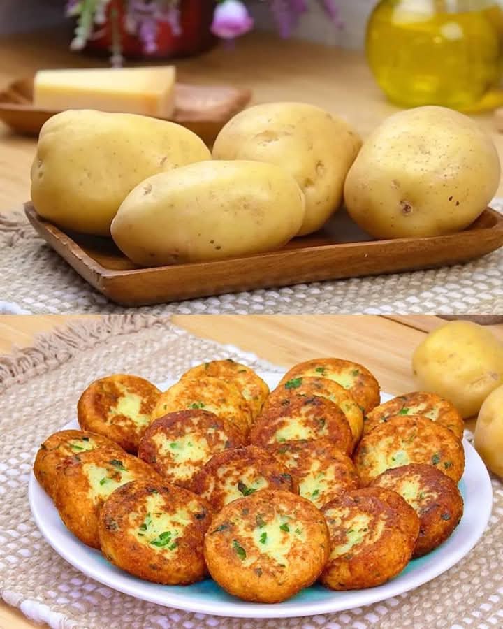 Cheesy Potato Cakes - CYSSERO