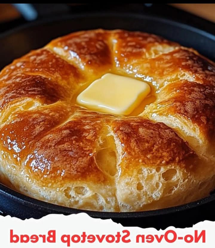 No-Oven Stovetop Bread - CYSSERO
