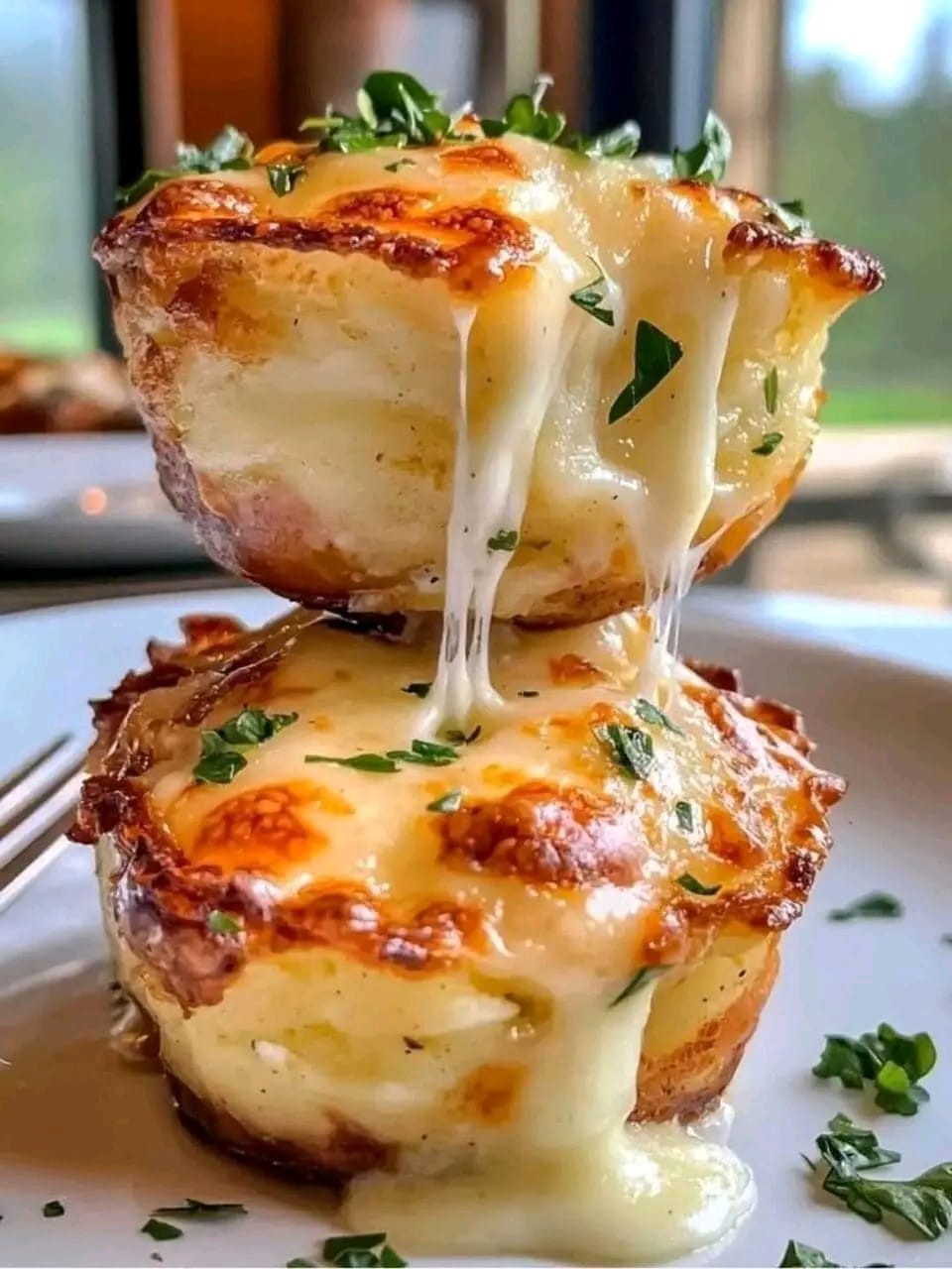 Cheesy Mashed Potato Cups - CYSSERO