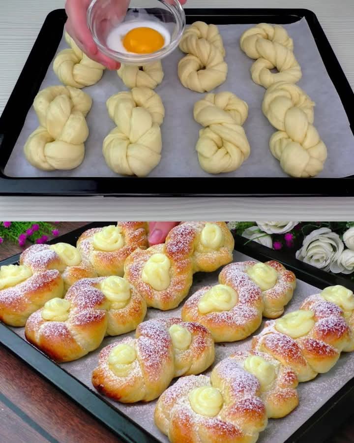 How to Make Fluffy Buns Using Flour, Milk, and Eggs: A Simple and ...