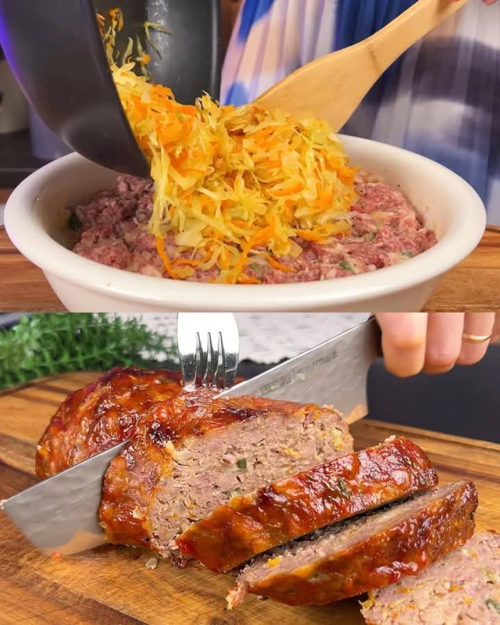 Stuffed Meatloaf with Cabbage - CYSSERO