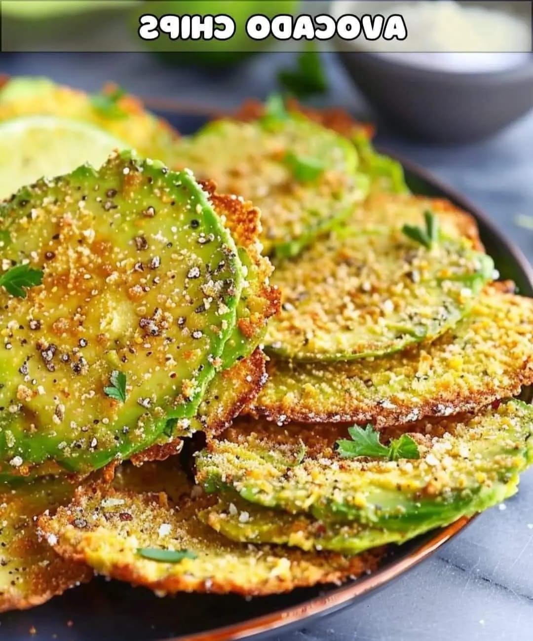 Crispy Avocado Chips Recipe - CYSSERO
