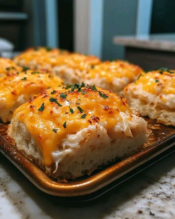 Cheesy Crab Bread Rolls - CYSSERO