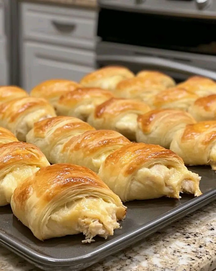 Flaky Chicken Puff Pastries - CYSSERO