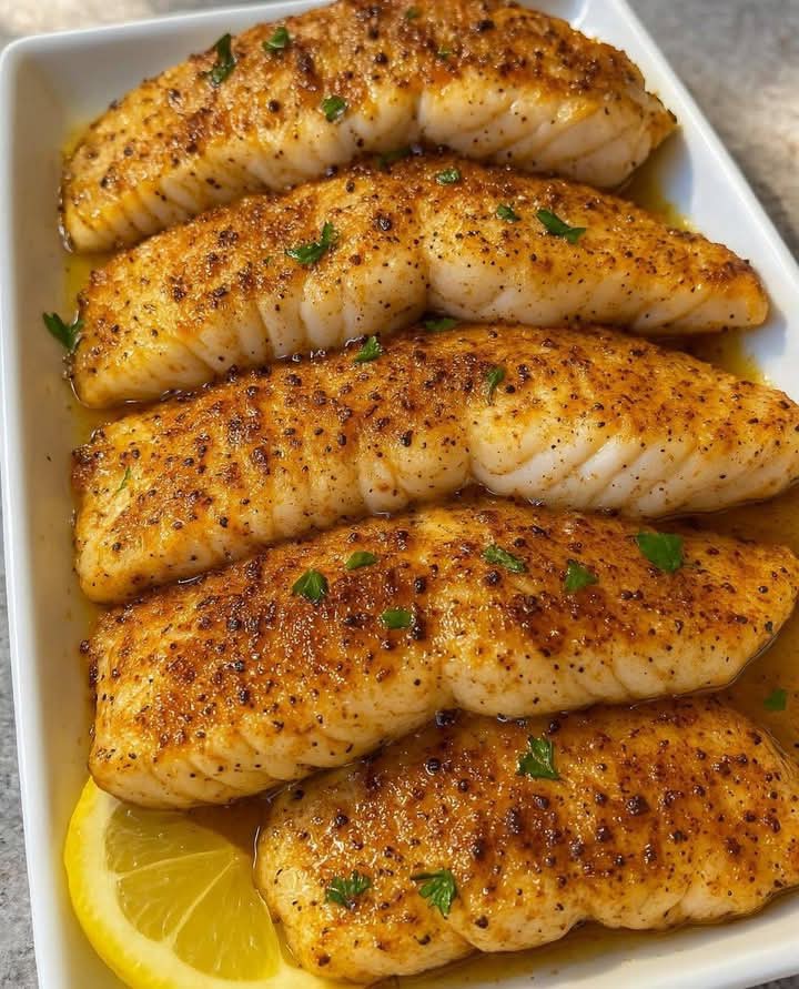 Garlic Butter Baked Cod Fillets - CYSSERO