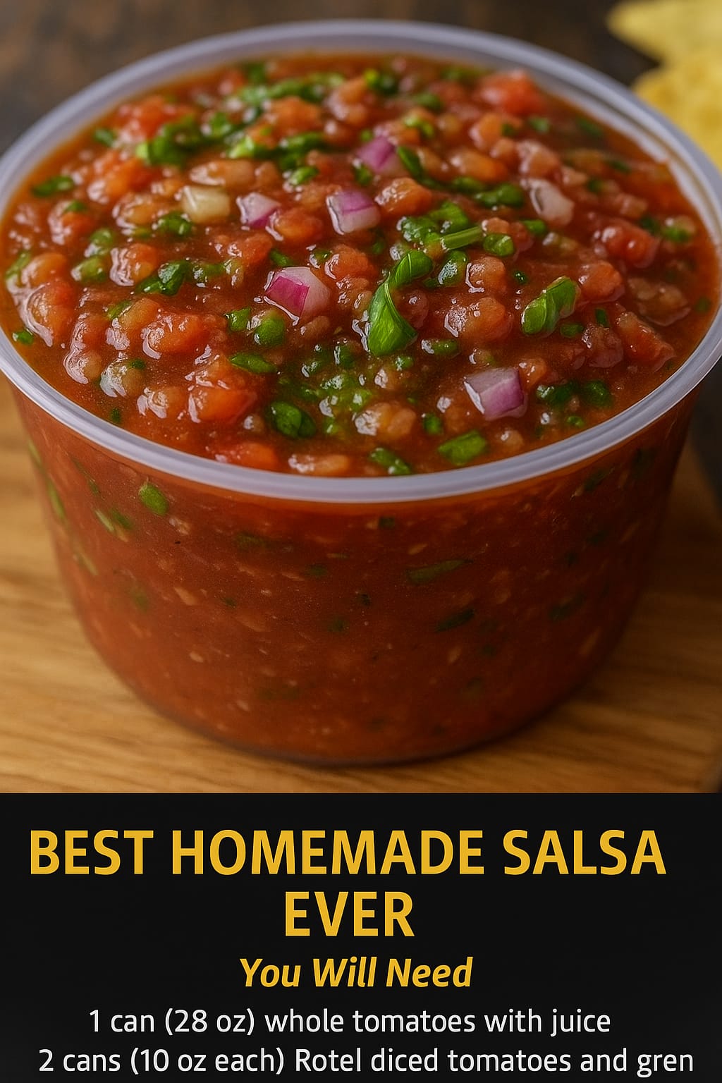 Best Homemade Salsa Ever - CYSSERO