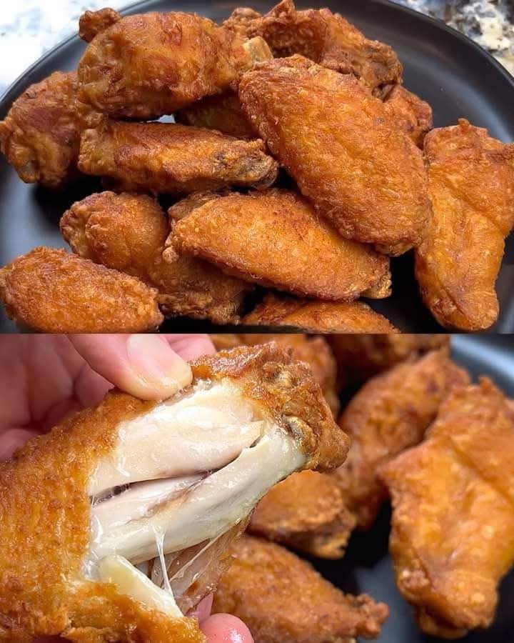 Crispy Homemade Fried Chicken Wings – Juicy Inside, Perfect Crunch ...