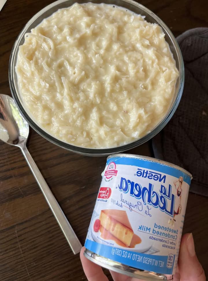 Creamy Sweetened Condensed Milk Rice Pudding – A Classic Comfort ...
