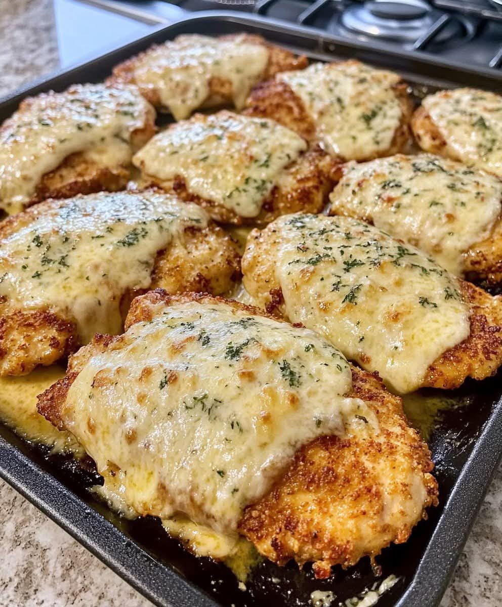 Cheesy Garlic Chicken Breast - CYSSERO