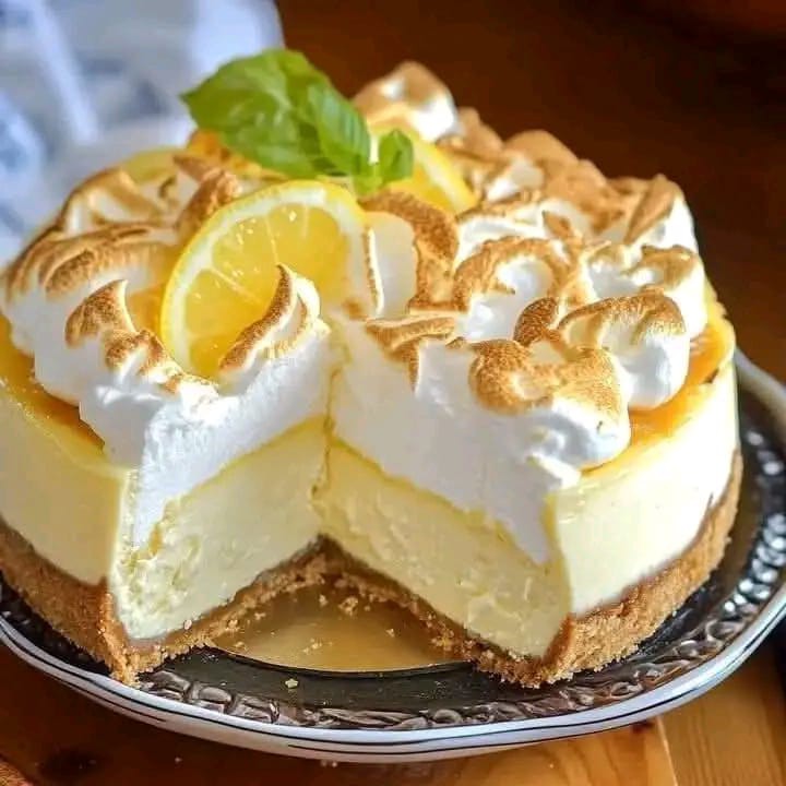 Lemon Meringue Cheesecake - CYSSERO