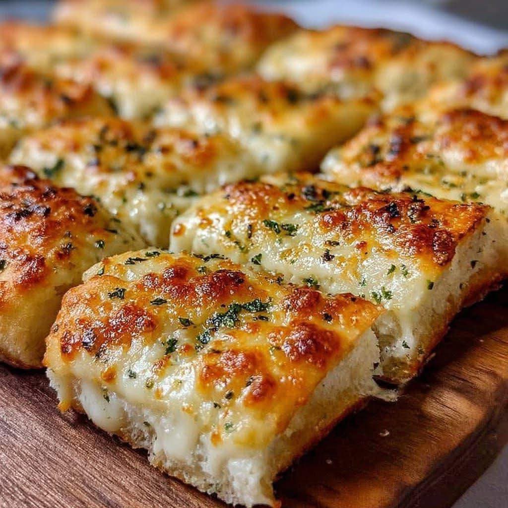 Cheesy Garlic Bread - CYSSERO