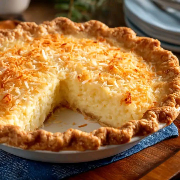 Classic Coconut Cream Pie - CYSSERO