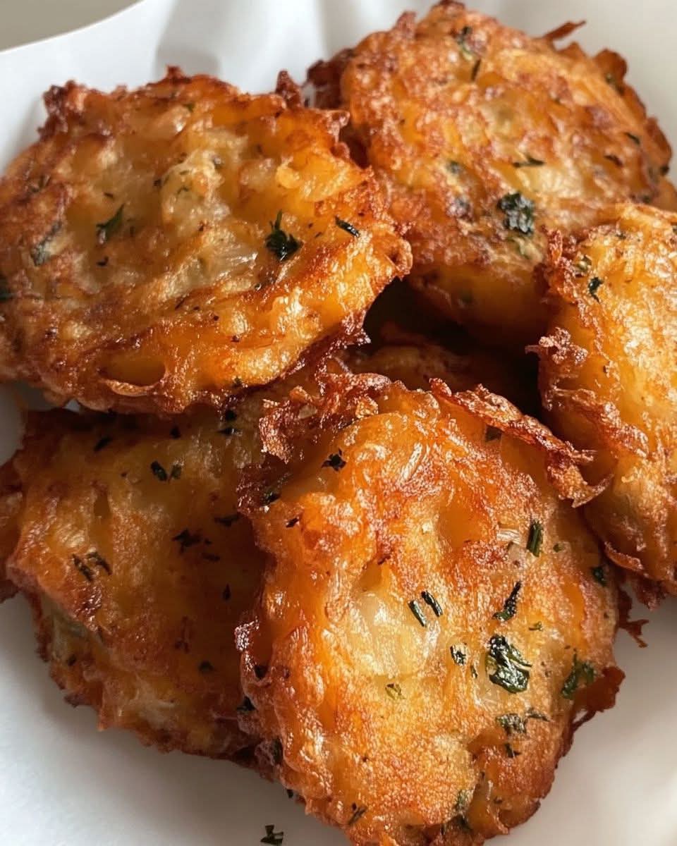Crispy Potato Fritters - CYSSERO