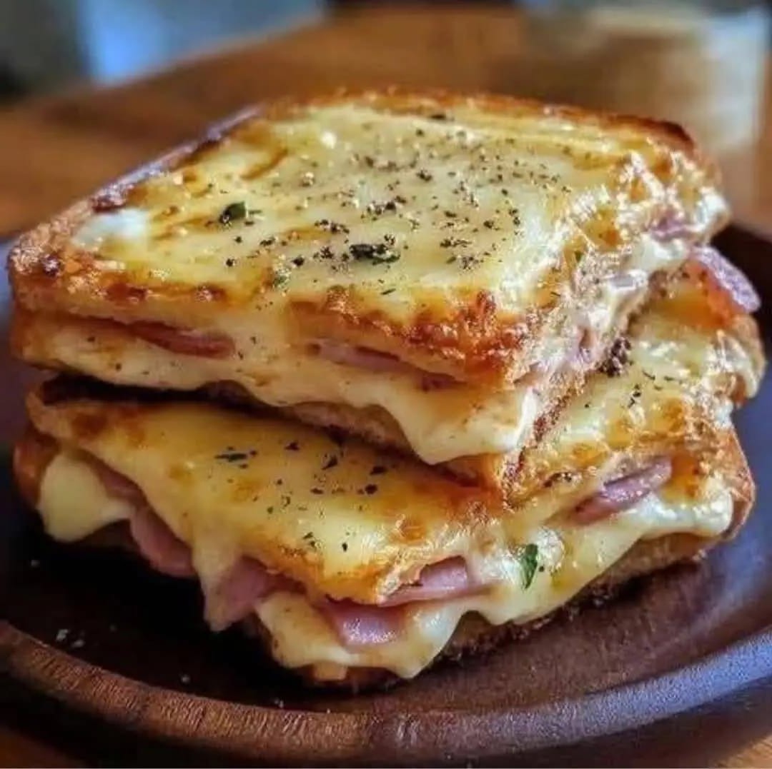 Croque Monsieur (French Ham and Cheese Sandwich) - CYSSERO