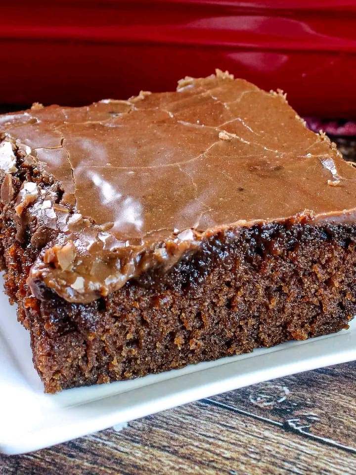 Moist Chocolate Sheet Cake with Fudge Frosting - CYSSERO