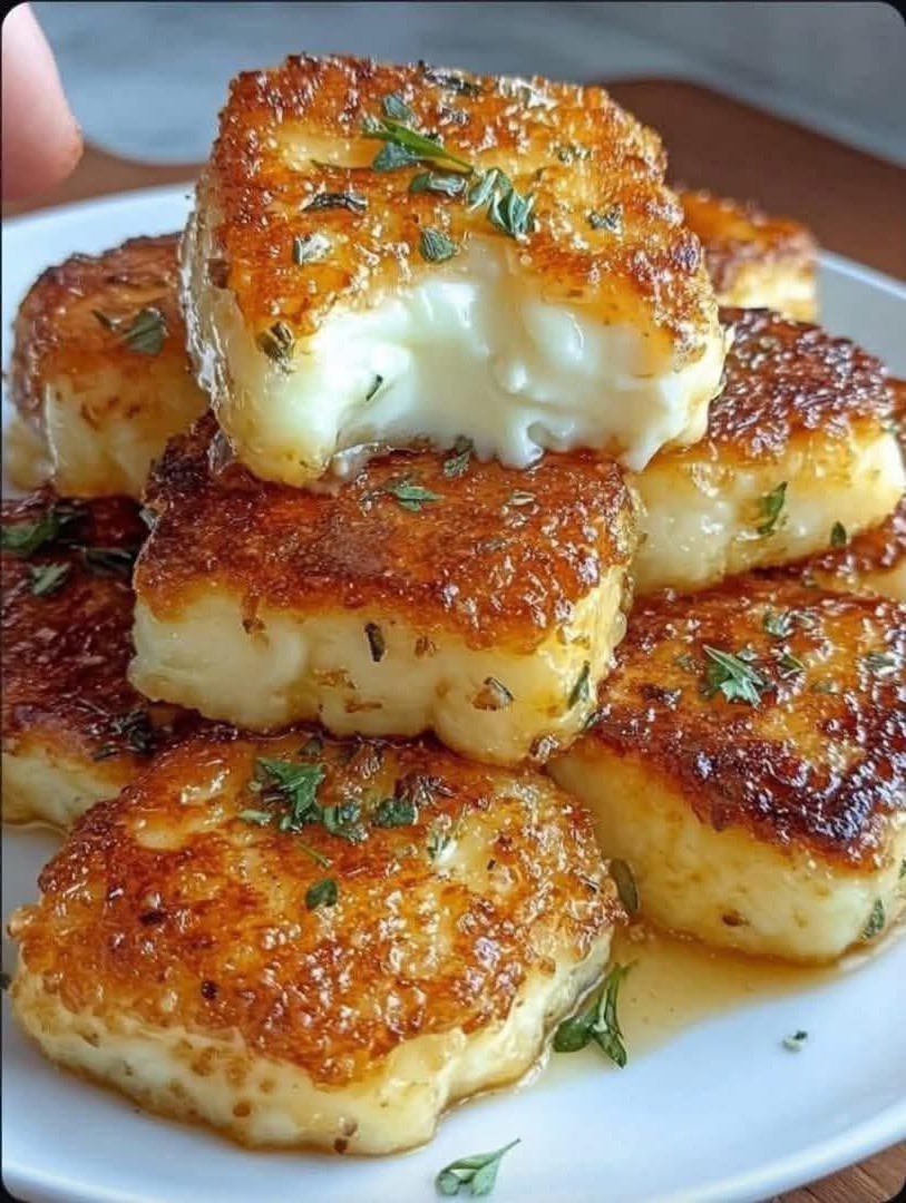 Crispy Fried Cheese Bites - CYSSERO