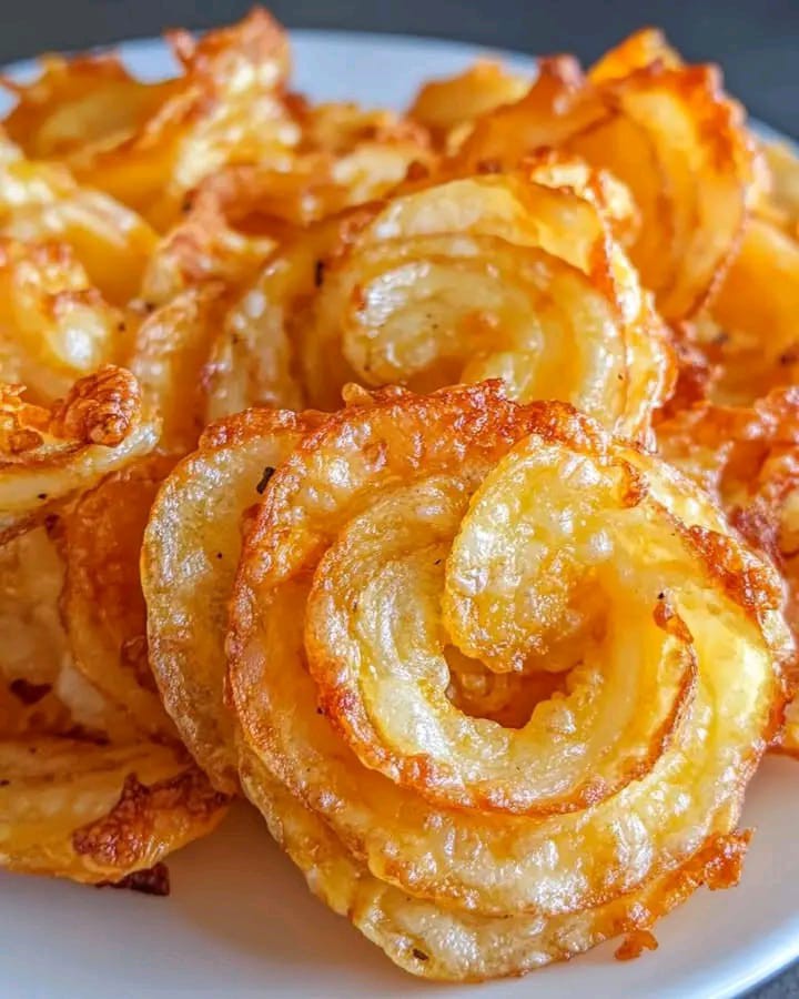 Crispy Spiral Potato Fries - CYSSERO