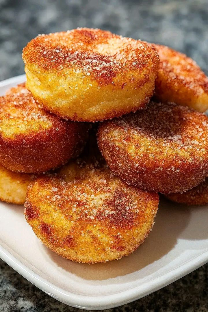 Crispy Sugar-Coated Ricotta Pancakes (Italian-Style Fritters) - CYSSERO