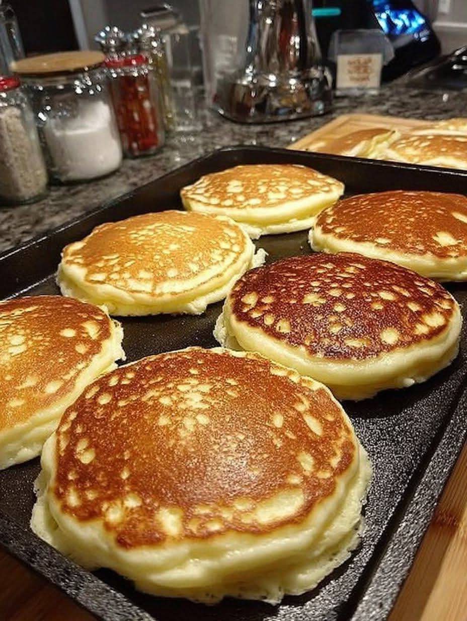 Fluffy Homemade Pancakes - CYSSERO