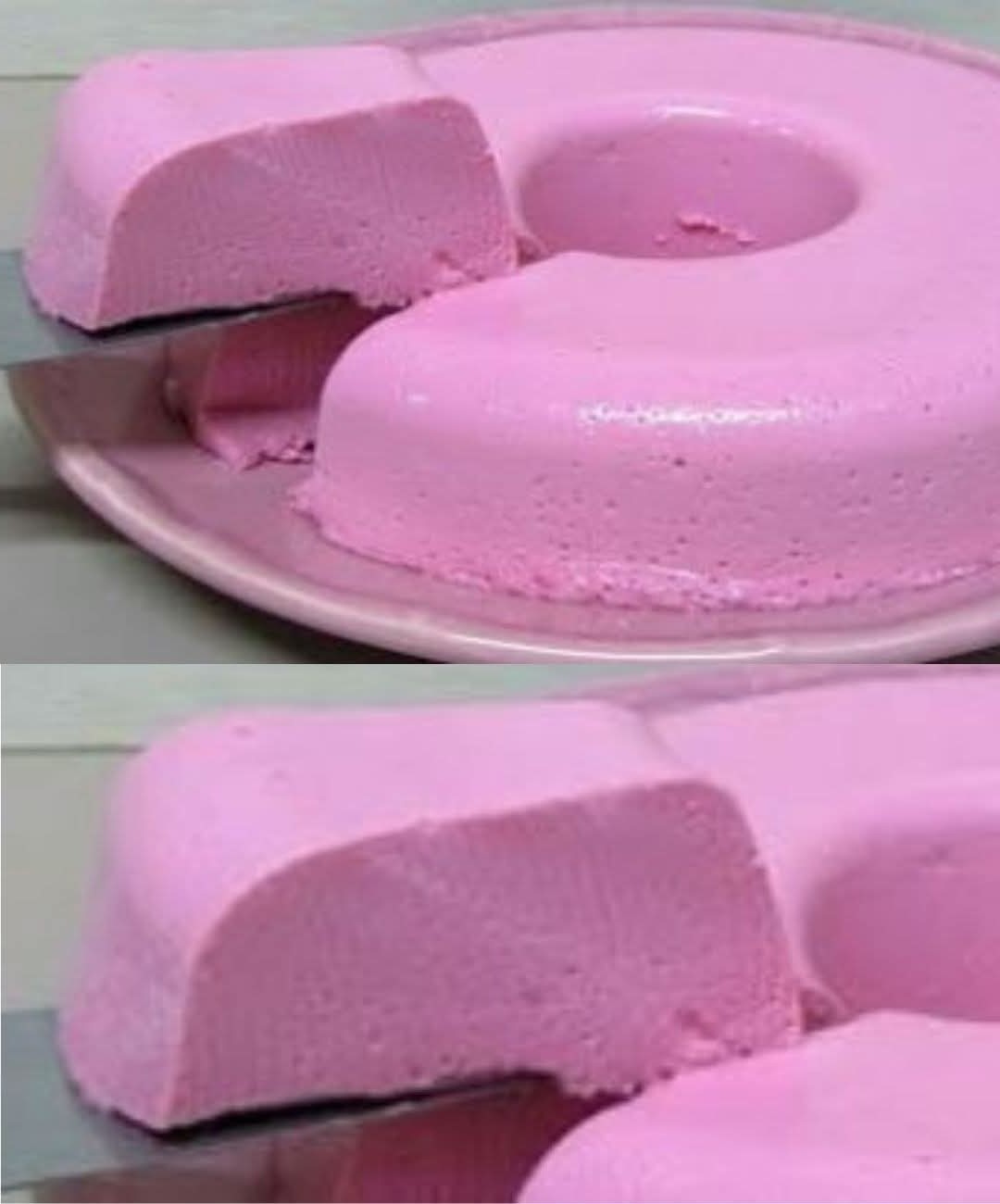 Strawberry Mousse Gelatin Dessert - CYSSERO