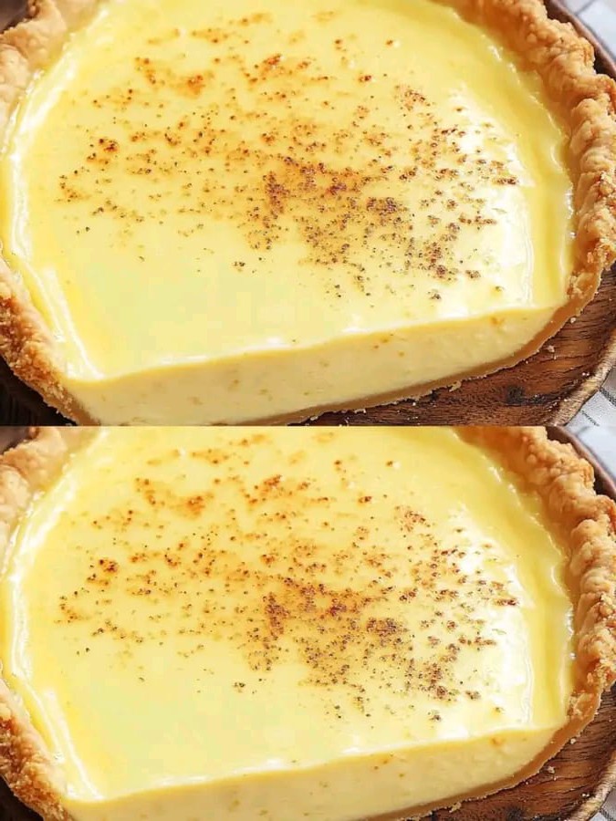 Classic Vanilla Custard Tart - CYSSERO