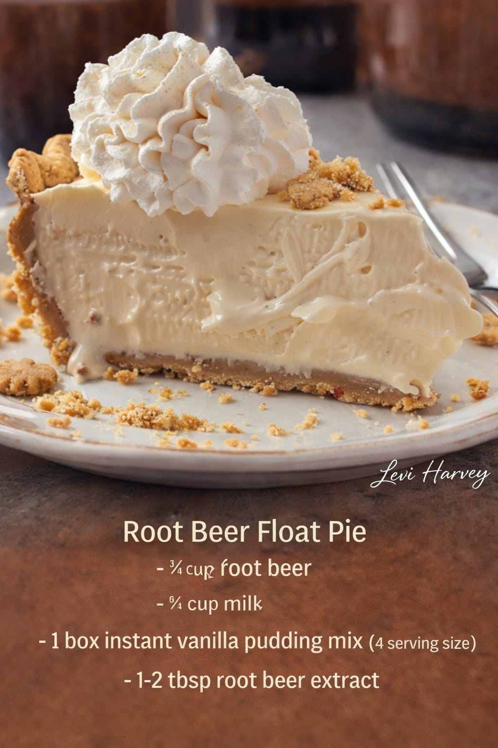Root Beer Float Pie - CYSSERO
